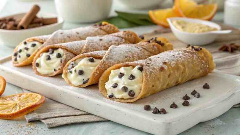 Homemade Cannoli Recipe: Crispy and Creamy
