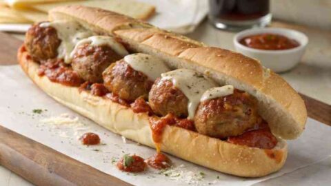 Meatball Subs Recipe: Juicy and Cheesy